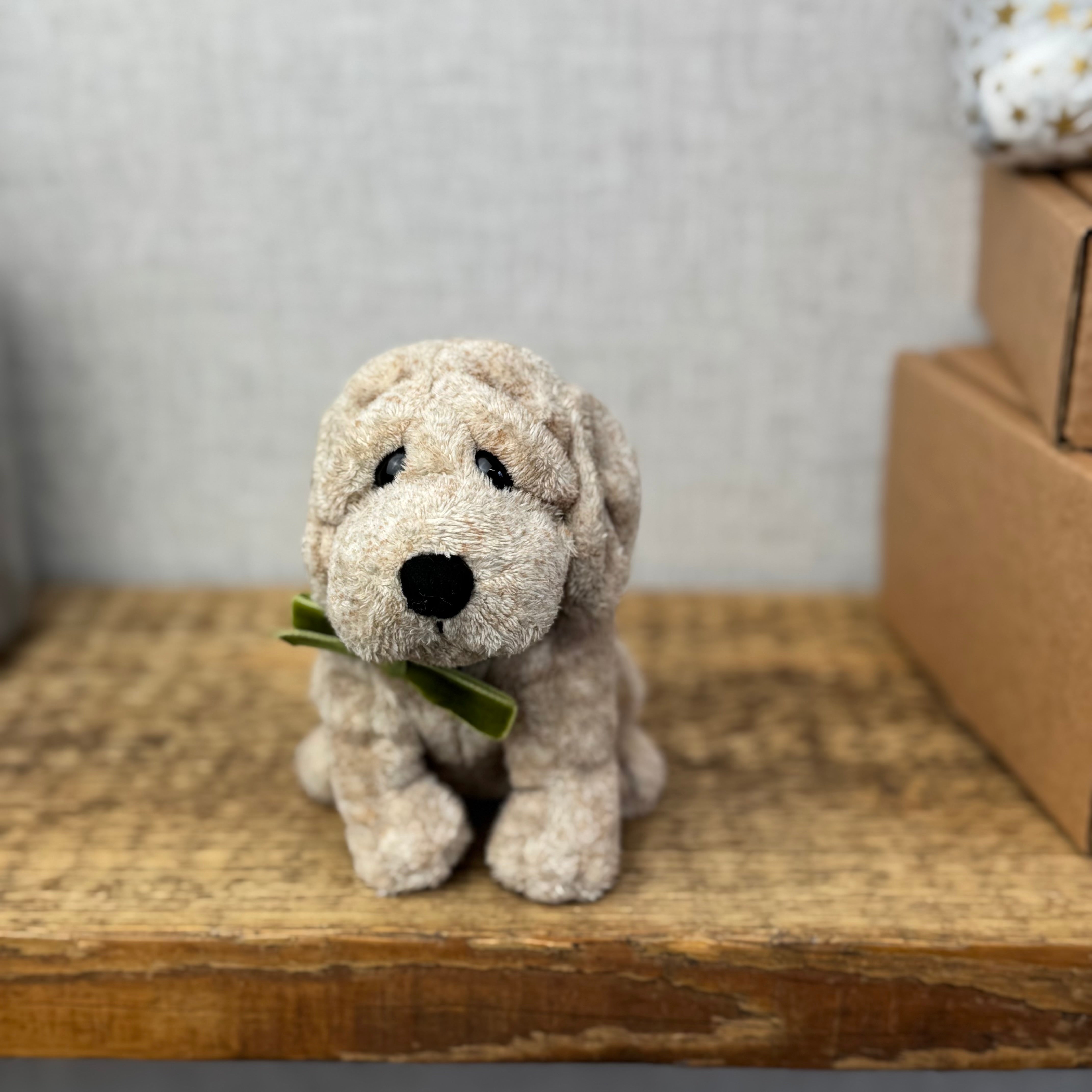 Secret Santa - Quarry Critters Mini Wrinkly Pup Beanie – Preloved Soft Toys