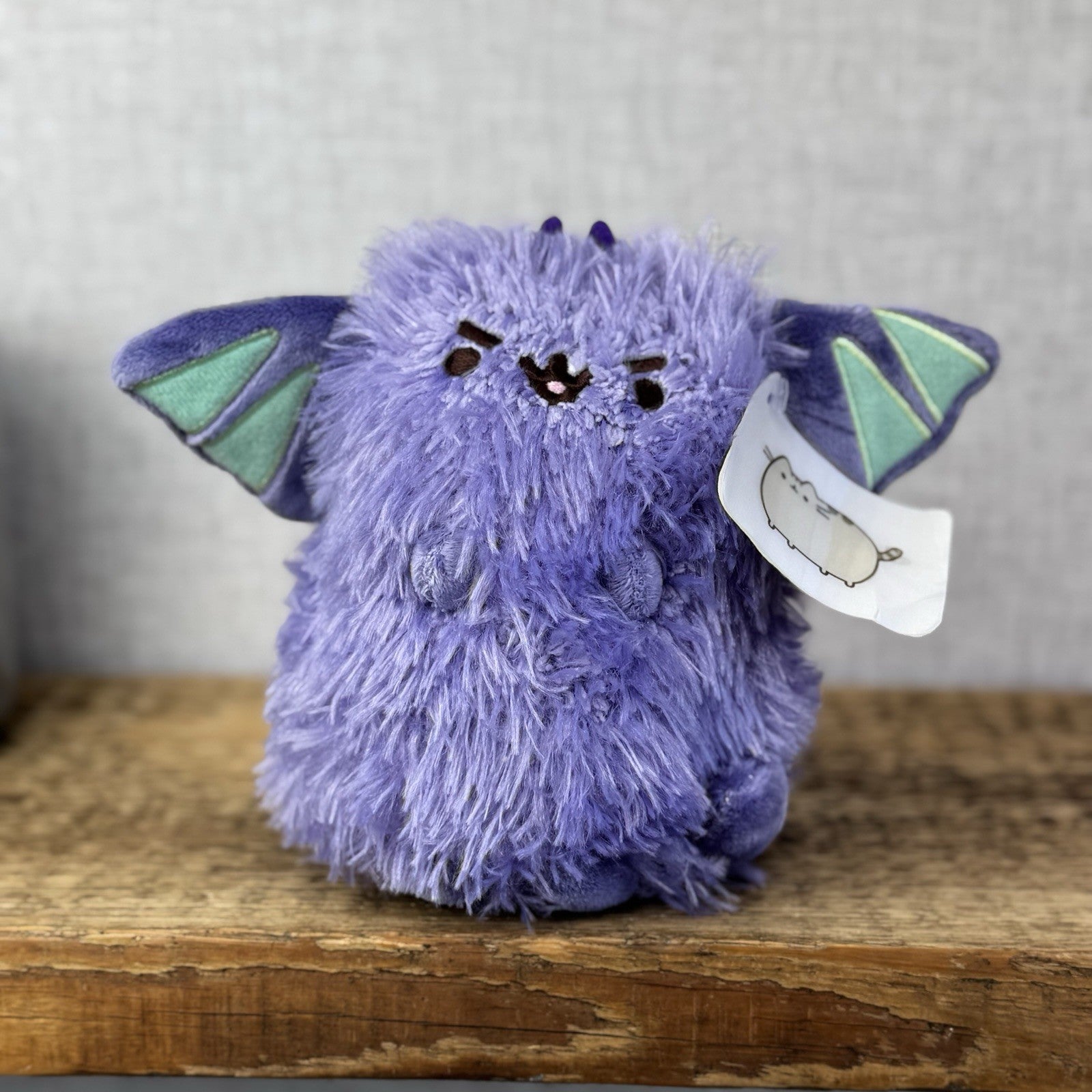 Gund Pusheen Cat - Pusheen Pip Plush Purple Dragon Plush Partial Tag ...