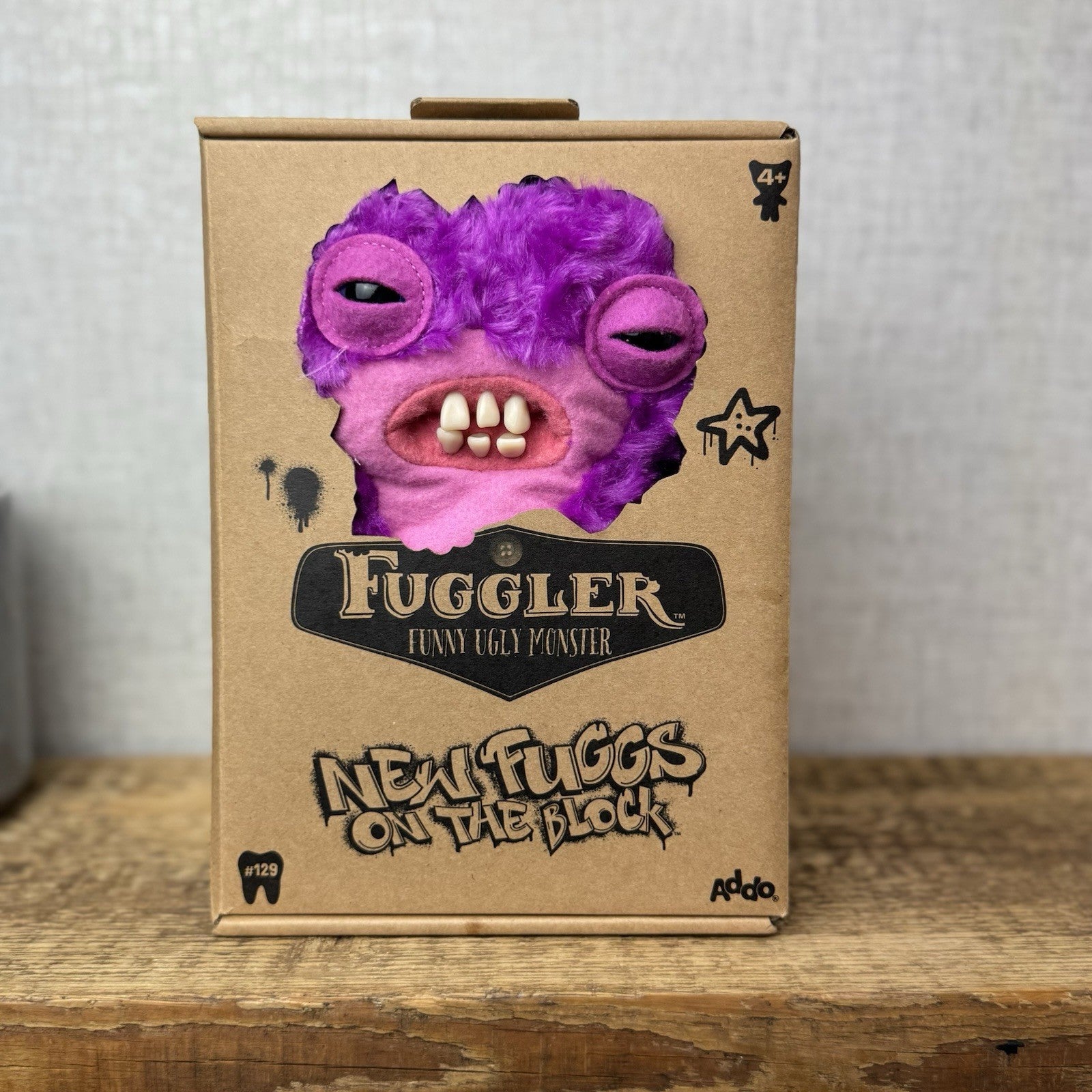 Love Fug Fuggler - Lord Long Ears Pink With Box (No certificate) New C – Preloved Soft Toys