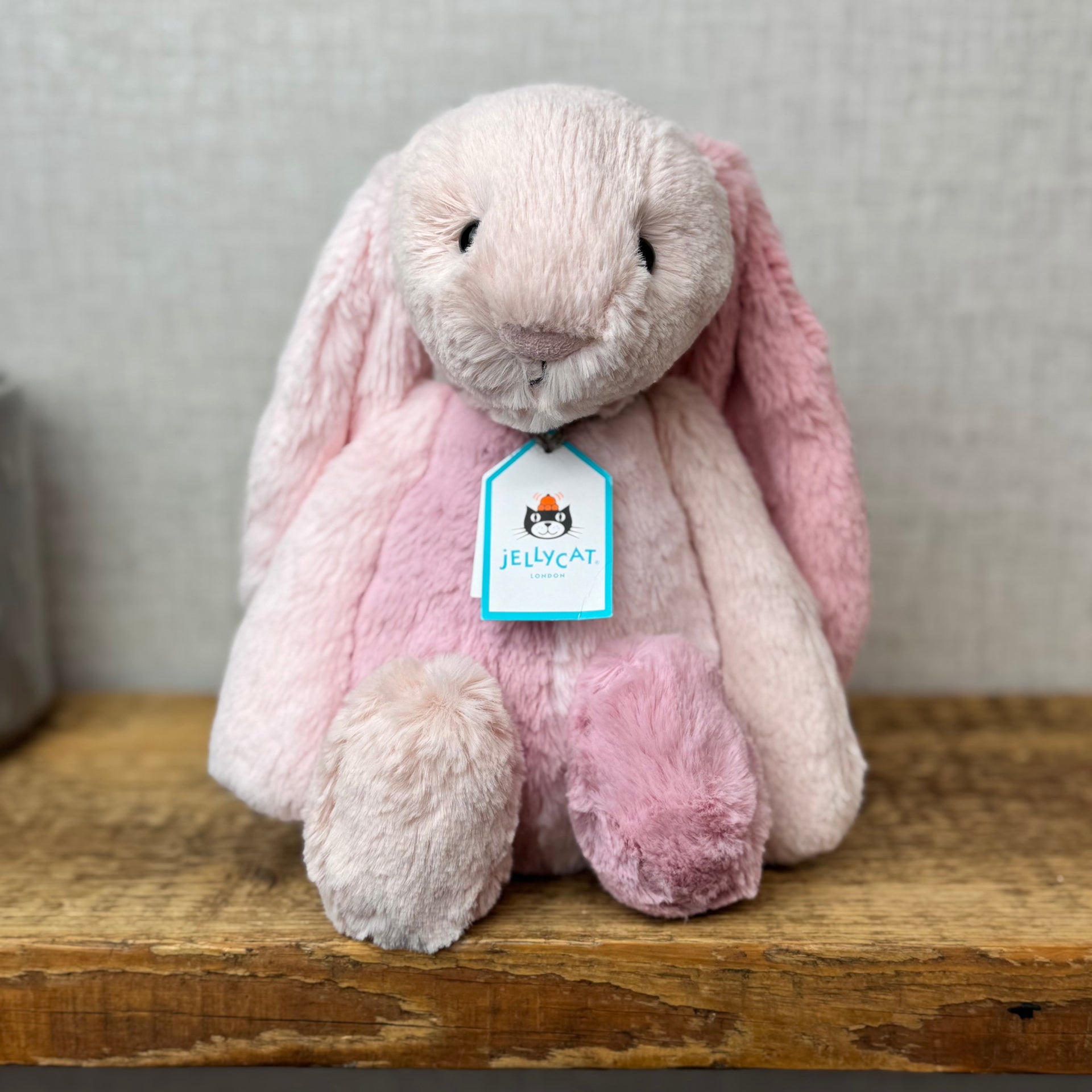 Bespoke Candy Floss Pink Bunny Medium - Blush – Preloved Soft Toys