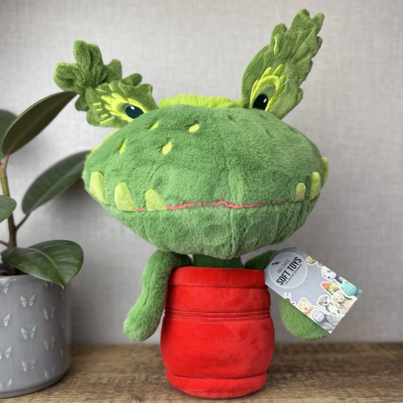 John Lewis Soft Toy - Snapper Venus Fly Trap John Lewis Christmas Adve ...